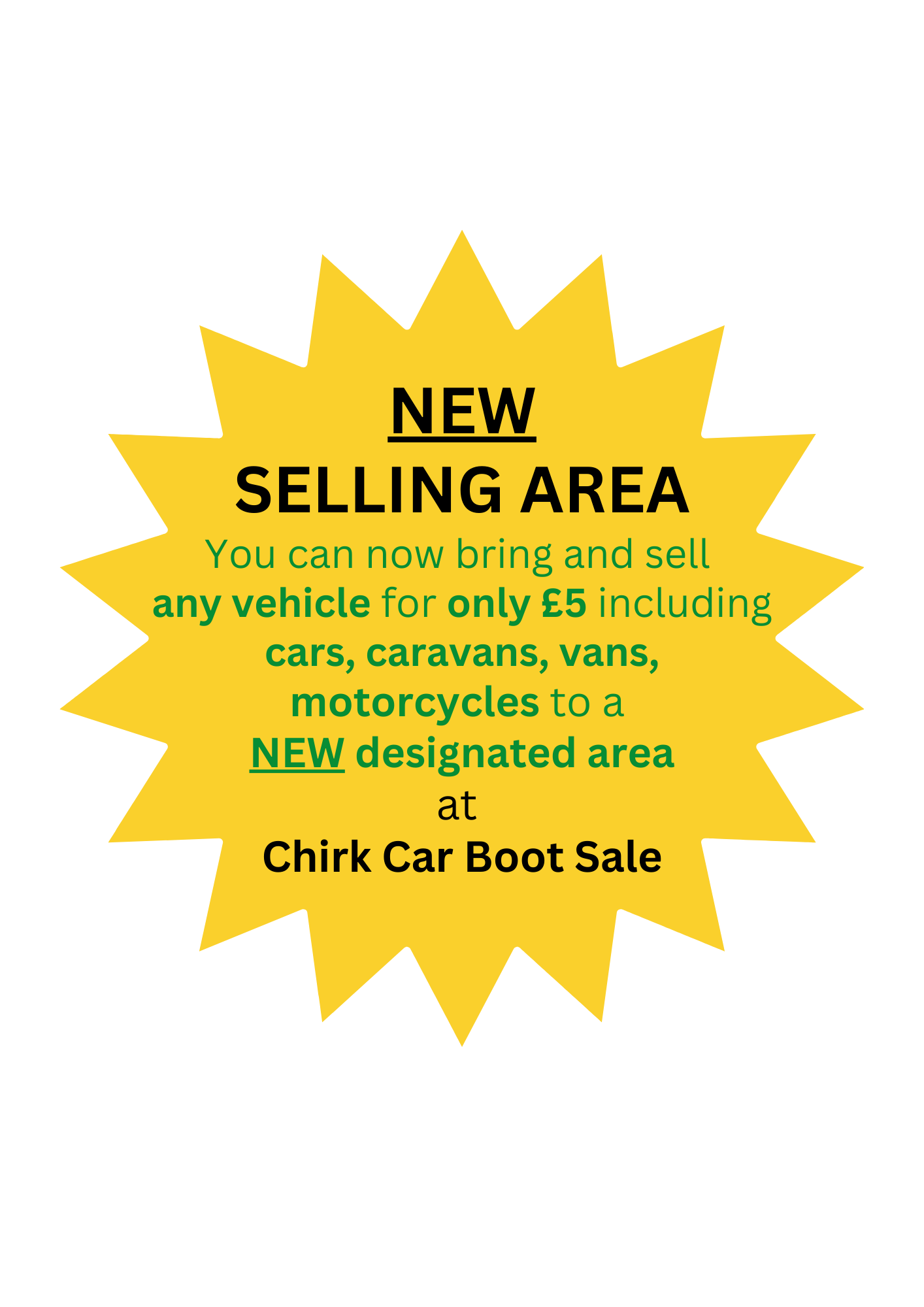 Chirk Car Boot Sale | Weekly Carboot Sale in Chirk, Wrexham | Find ...
